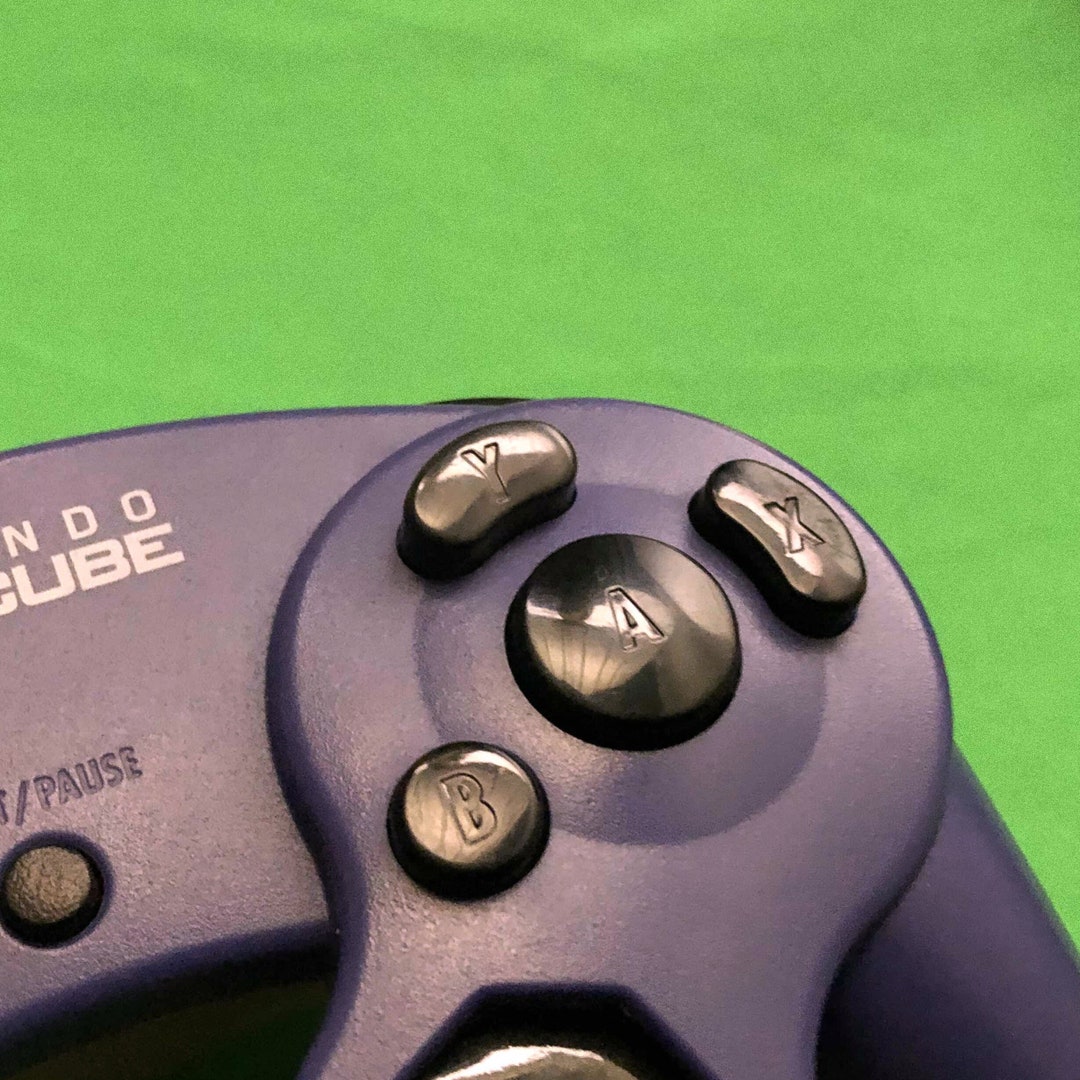 OEM Black Dyed Gamecube Controller Buttons - Etsy