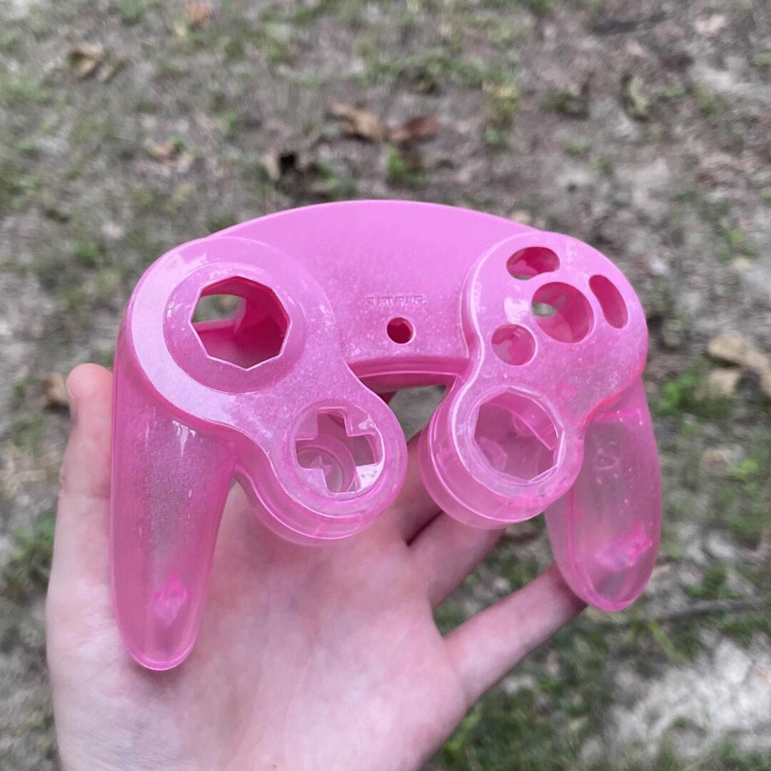 Custom Pink/clear Gamecube Controller Shell - Etsy