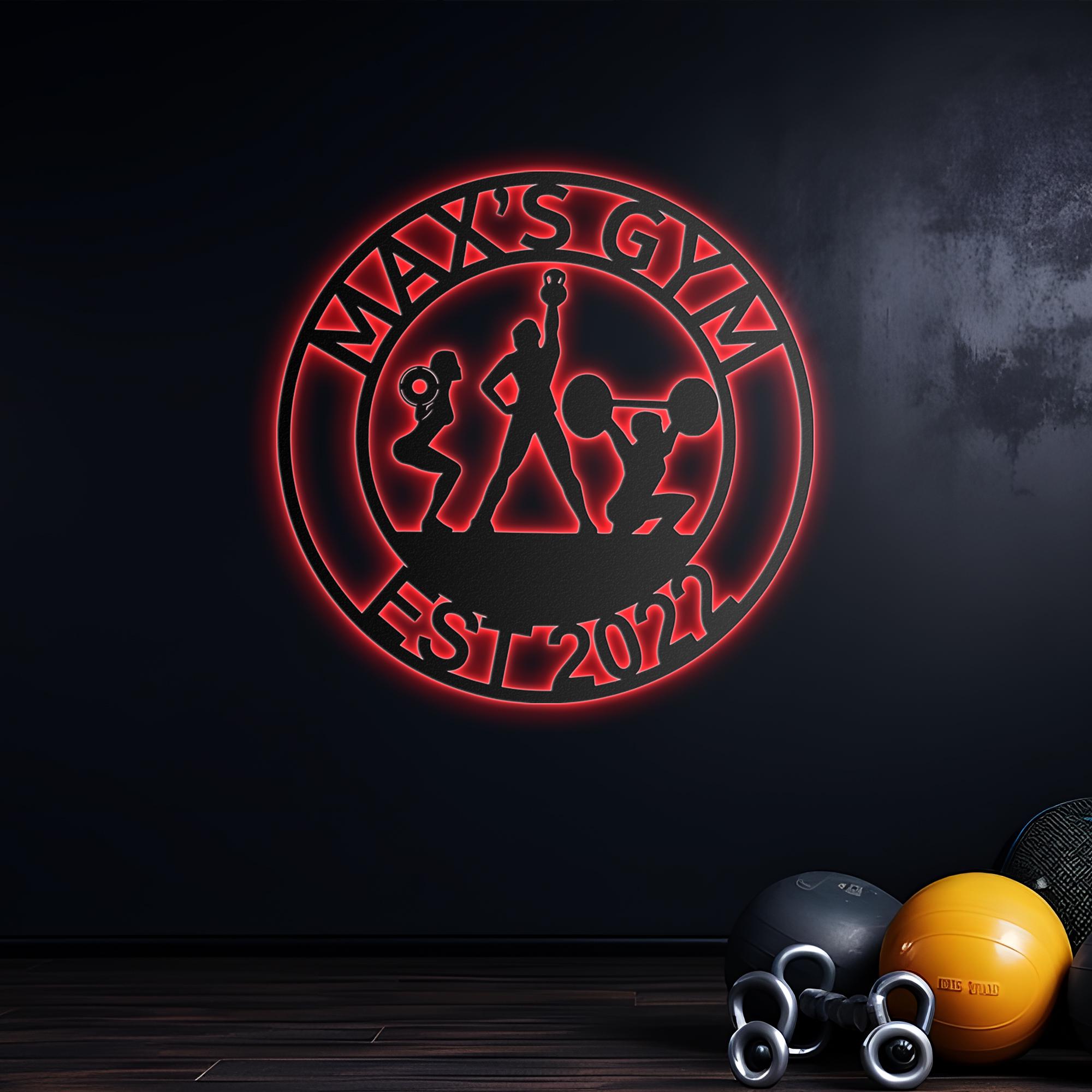 Custom Home Gym Sign Crossfit Sign Workout Room Sign Fitness Sign Home ...