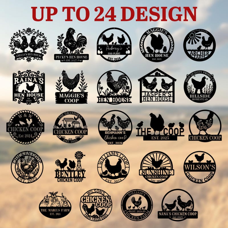 Garden and Egg Farm Sign - Etsy