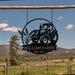 Custom Tractor Farm Metal Sign With LED Light, Tractor Name Sign ...