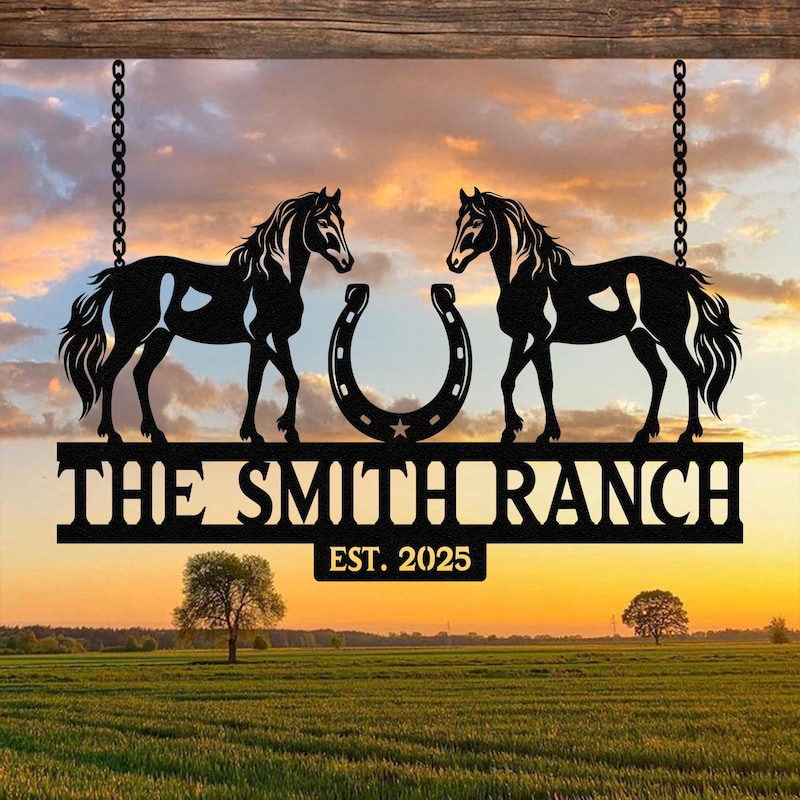 Western Ranch Plaque - Etsy