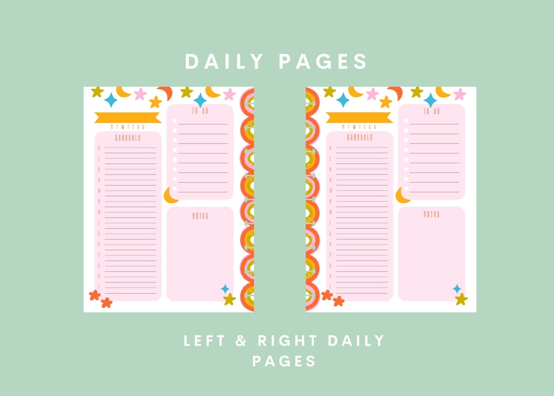Classic Happy Planner Inserts Happy Planner Pages Canva - Etsy