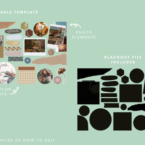 Canva Sticker Template for Cricut, Printable Planner Stickers, Editable ...