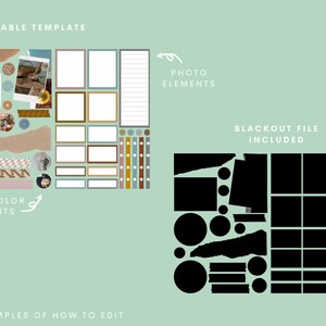 Canva Sticker Template for Cricut, Printable Planner Stickers, Editable ...