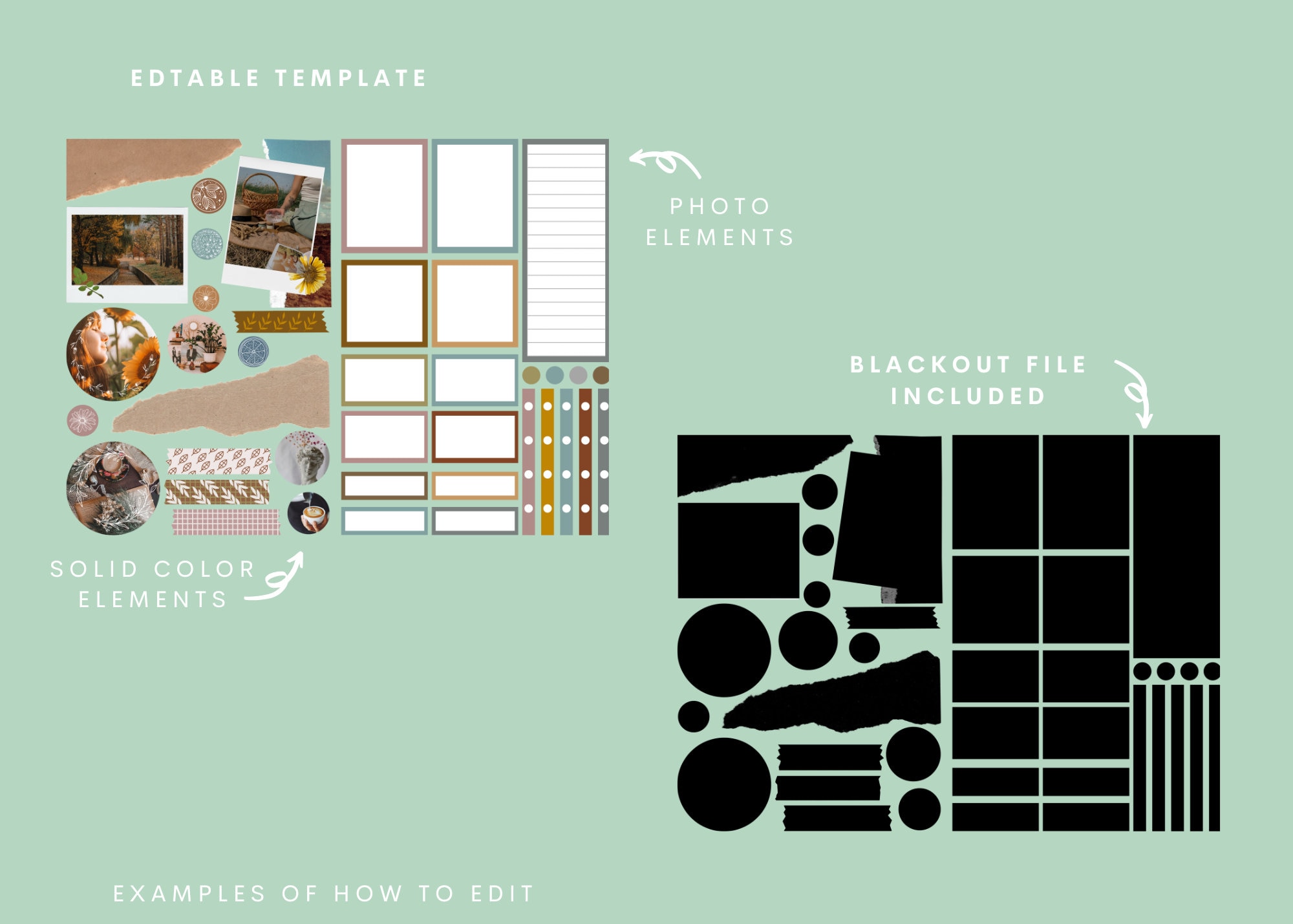 Canva Sticker Template for Cricut Printable Planner Stickers - Etsy