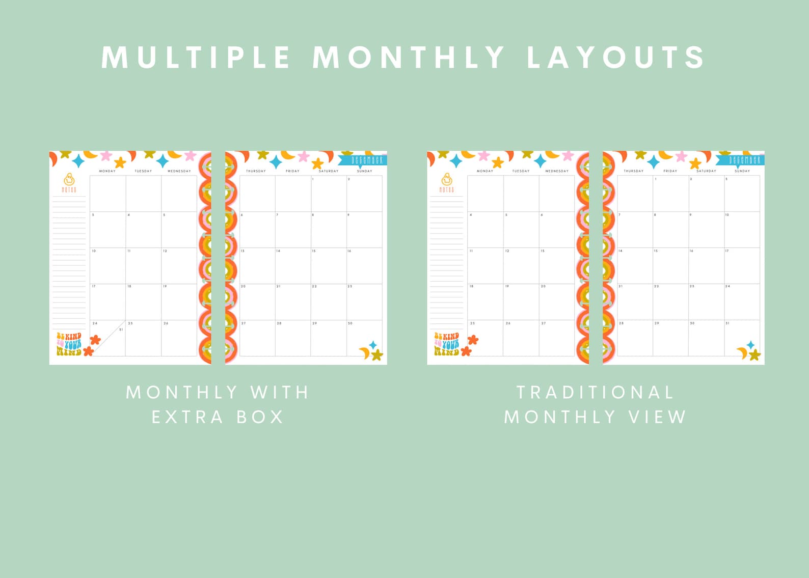 Classic Happy Planner Inserts Happy Planner Pages Canva - Etsy