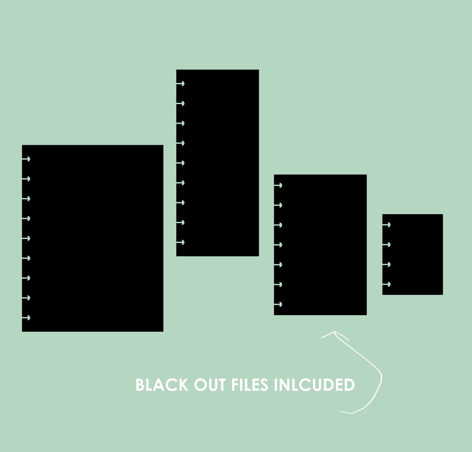 DIY Disc Bound Planner Page Templates - Classic Page, Classic Half ...