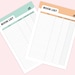 Printable Book Reading List Template PDF Organize Your Book List ...