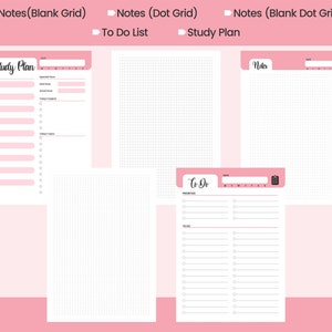 Printable Student Planner Pack: School & College Inserts (PDF) - Etsy