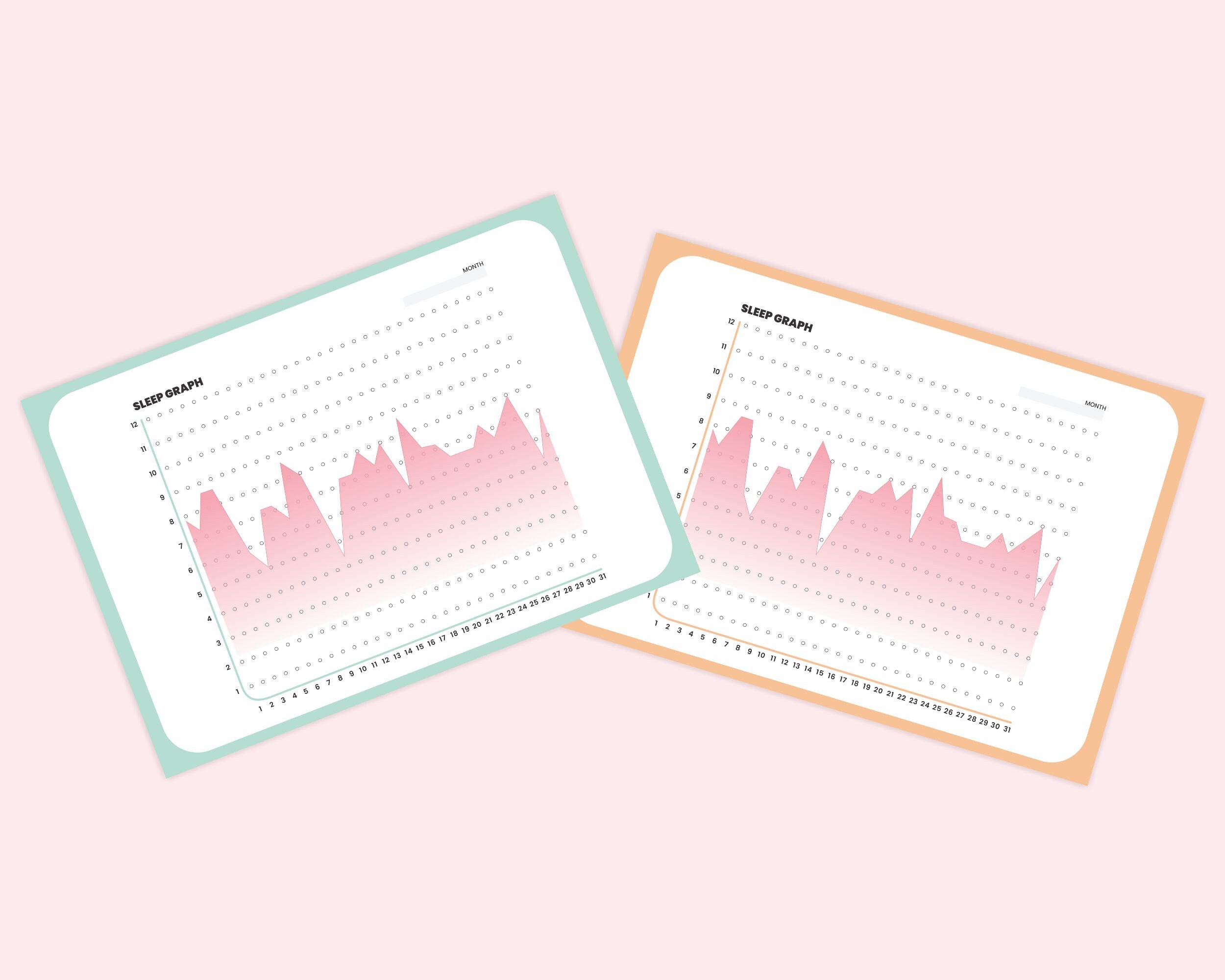 Printable Daily Sleep Tracking Sheets, Sleep Log, Adult Sleep Tracker ...