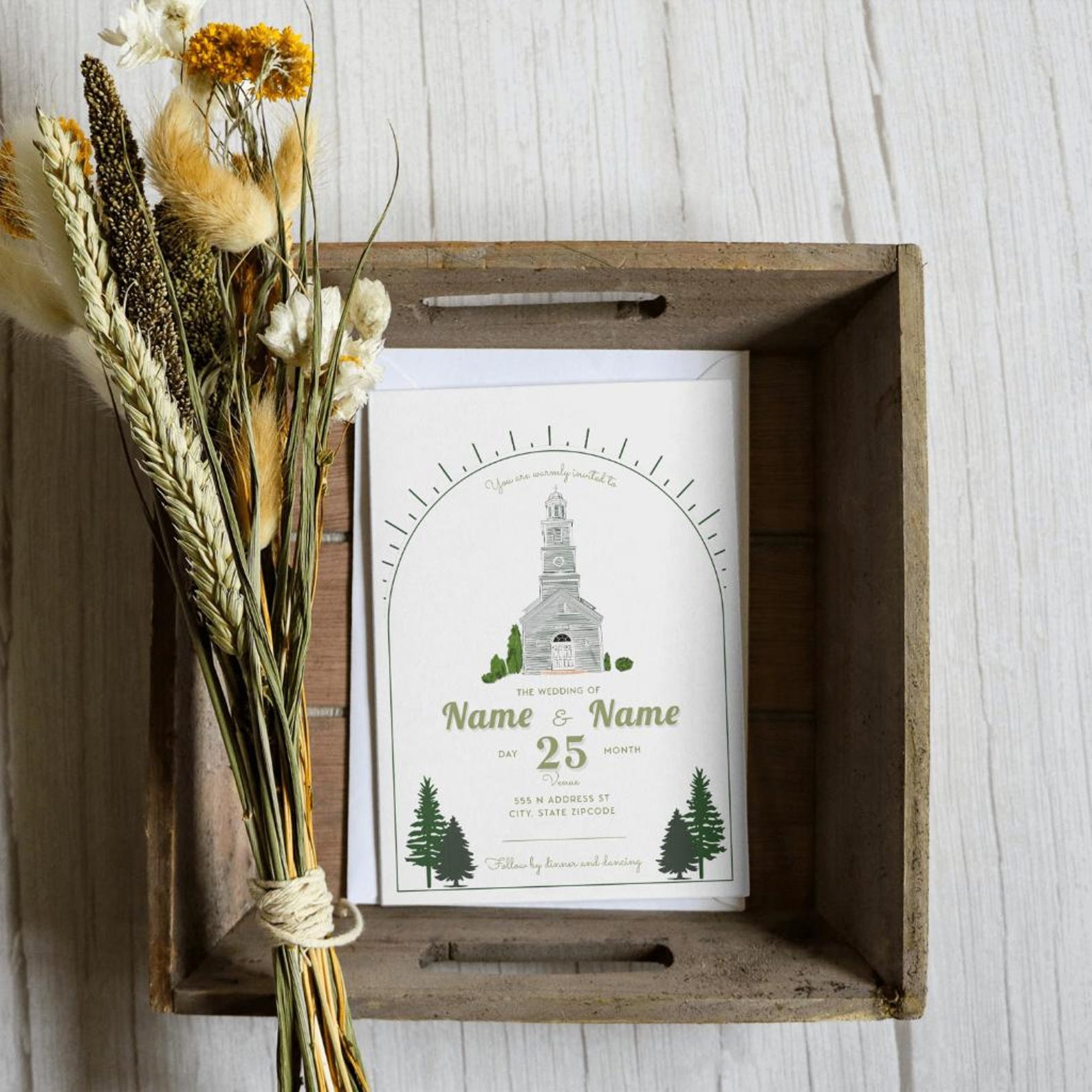 Venue Sketch - Hand-drawn, Custom Venue Illustration for Use in ...