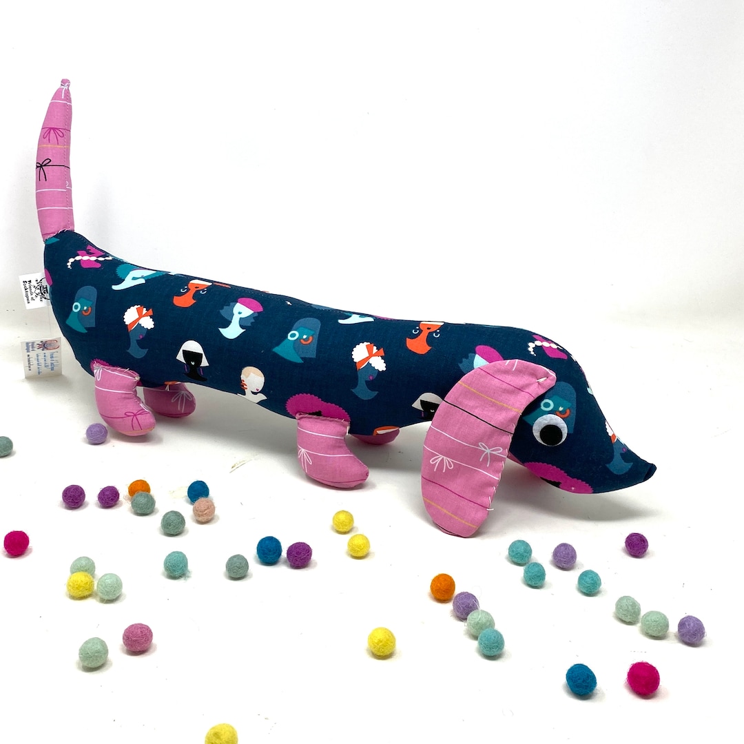 Stuffed Wiener Dog, Plush Dachshund, Weiner Dog Stuffie, Unique Baby ...