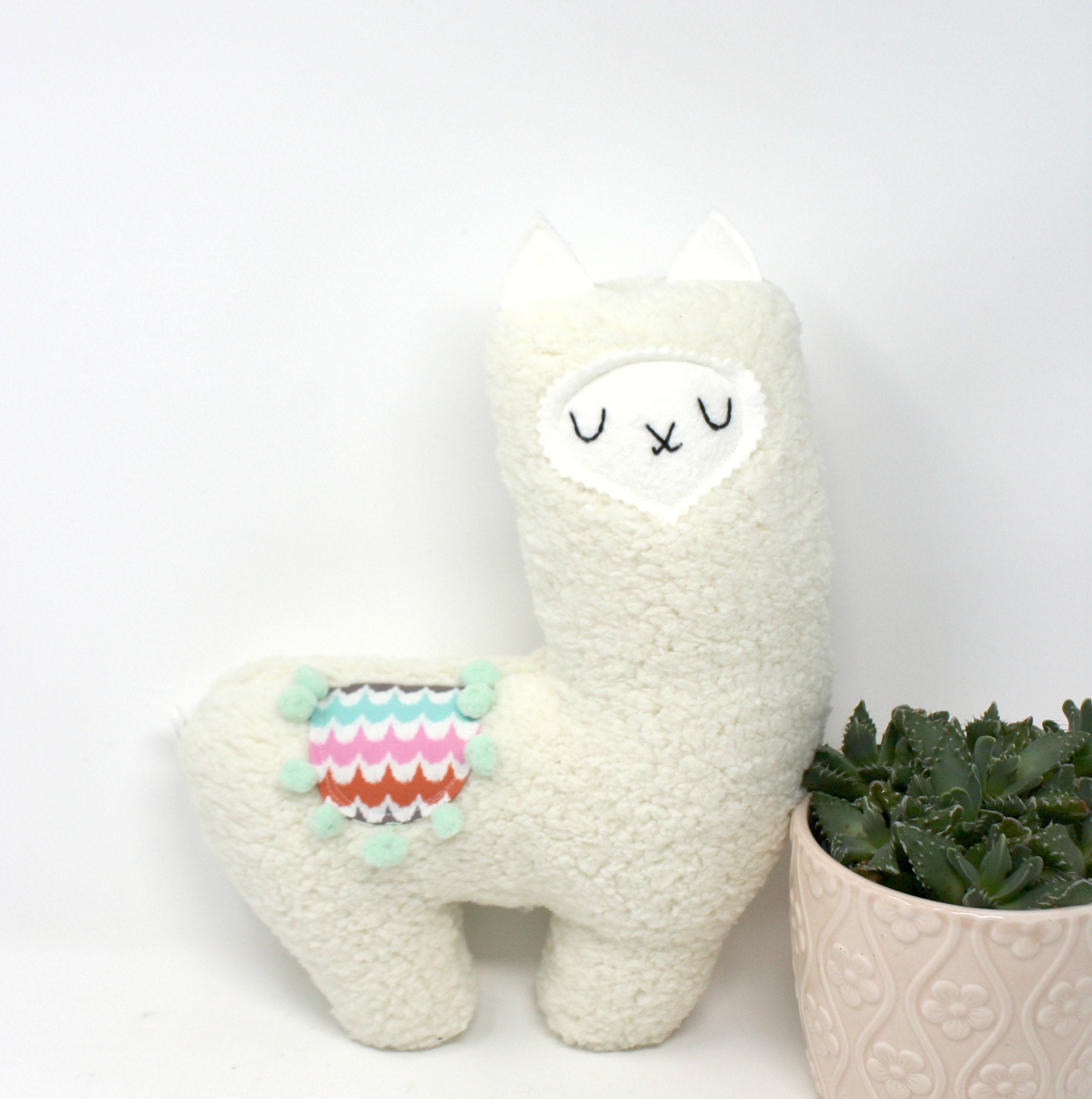 Stuffed Llama Plush Llama Llama Stuffie New Baby Gift | Etsy