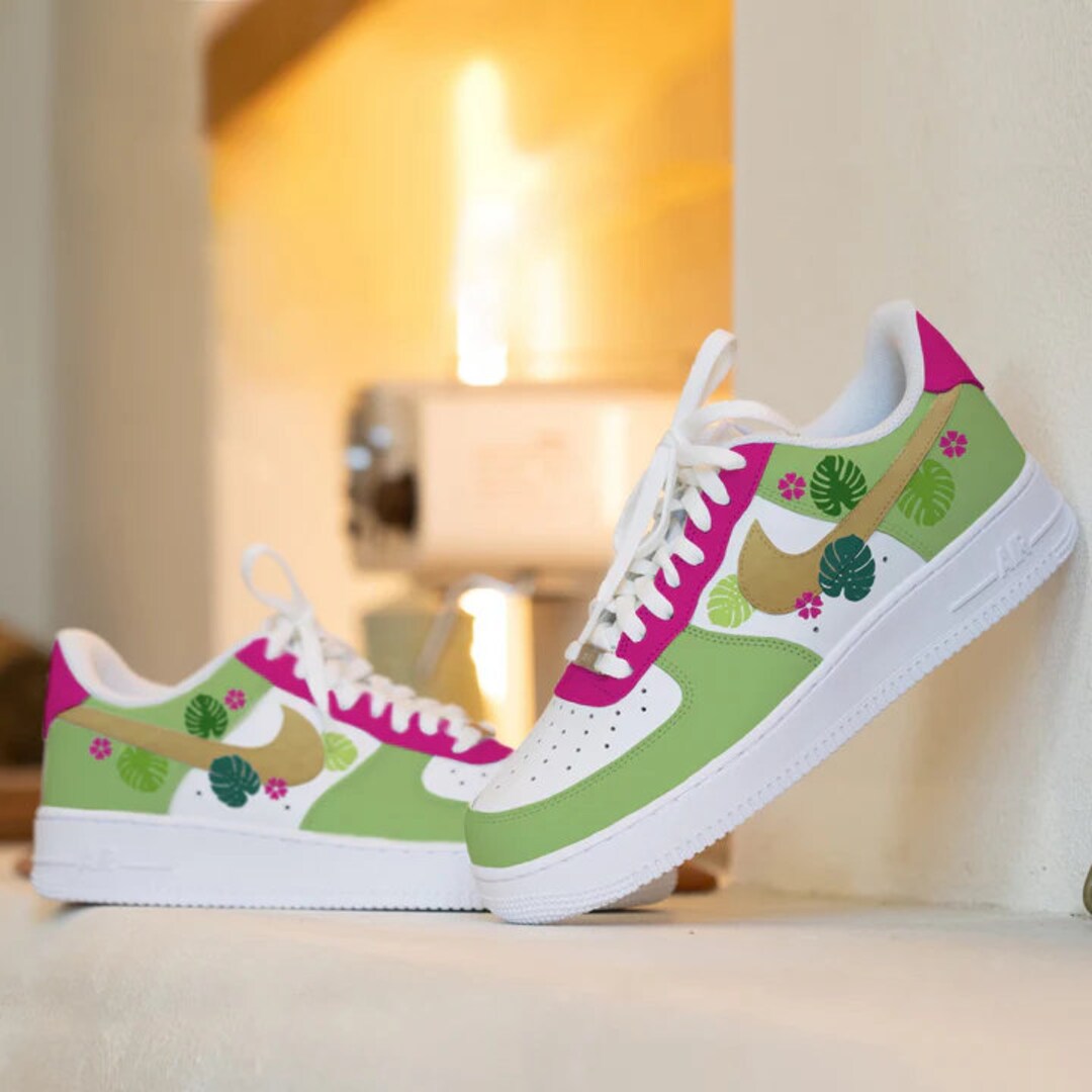 Custom Hand Painted Nike Air Force1.af1 Abstract Cartoons Street Style ...