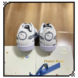Custom Hand Painted PUMA Basket Classic XXI Trainer Cartoons Street ...