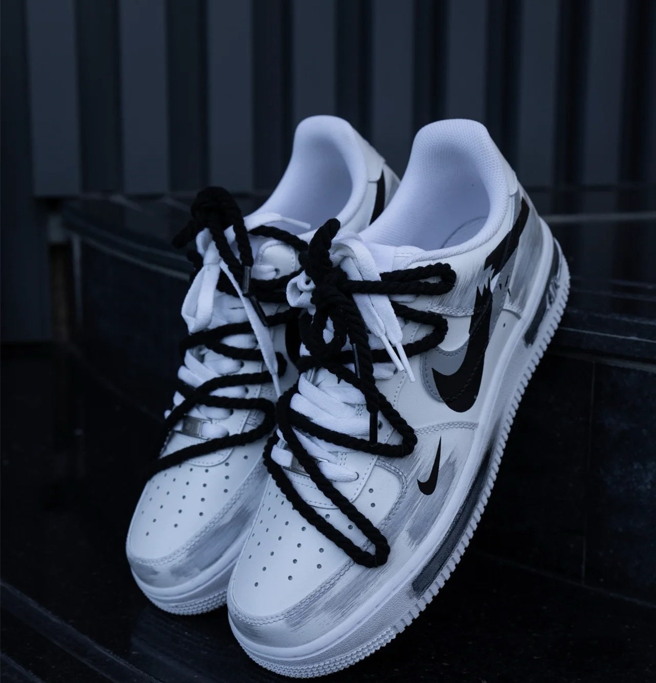 Custom Hand Painted Nike Air Force1.af1 Cartoons Street Style Anime ...