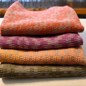 Rhythm Crackle Lattice Towels Weaving Pattern for 4-harness Looms ...