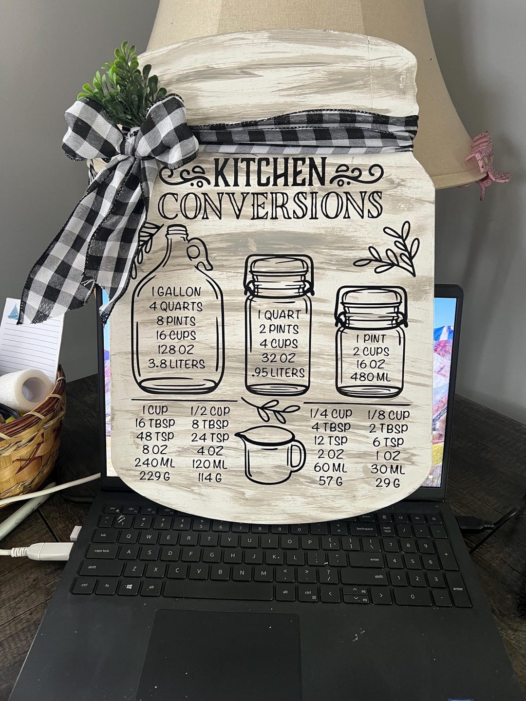 Kitchen Conversion Sign - Etsy