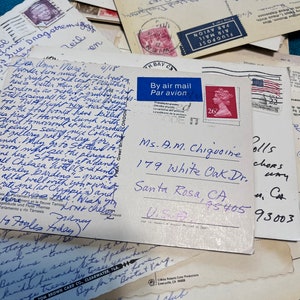 Vintage Sent Written Mystery POSTCARDS From Around the World | Vacation ...