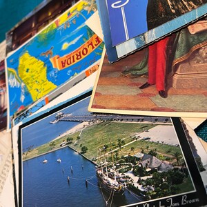 Mystery Antique Blank POSTCARDS From Around the World - Random Postcard ...