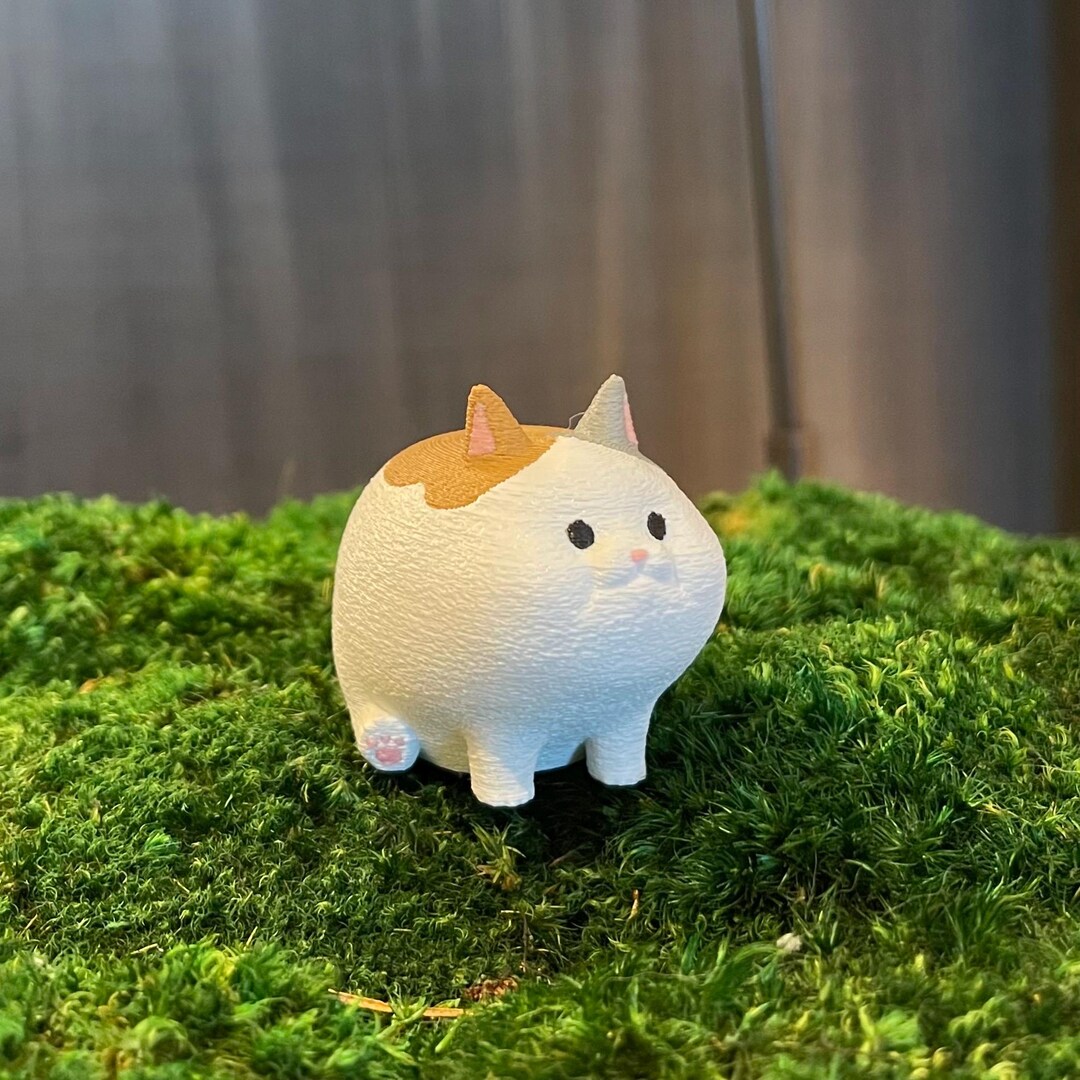 FFXIV Fat Cat+ (3D Printed in Color PLA) - Etsy