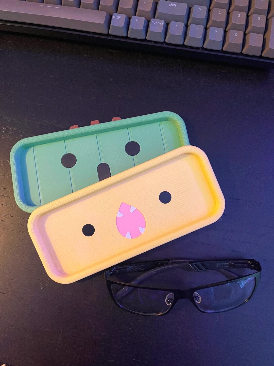 FFXIV Scree Eye Glasses Holder, Cute FF14 3D Printed Great Serpent of ...