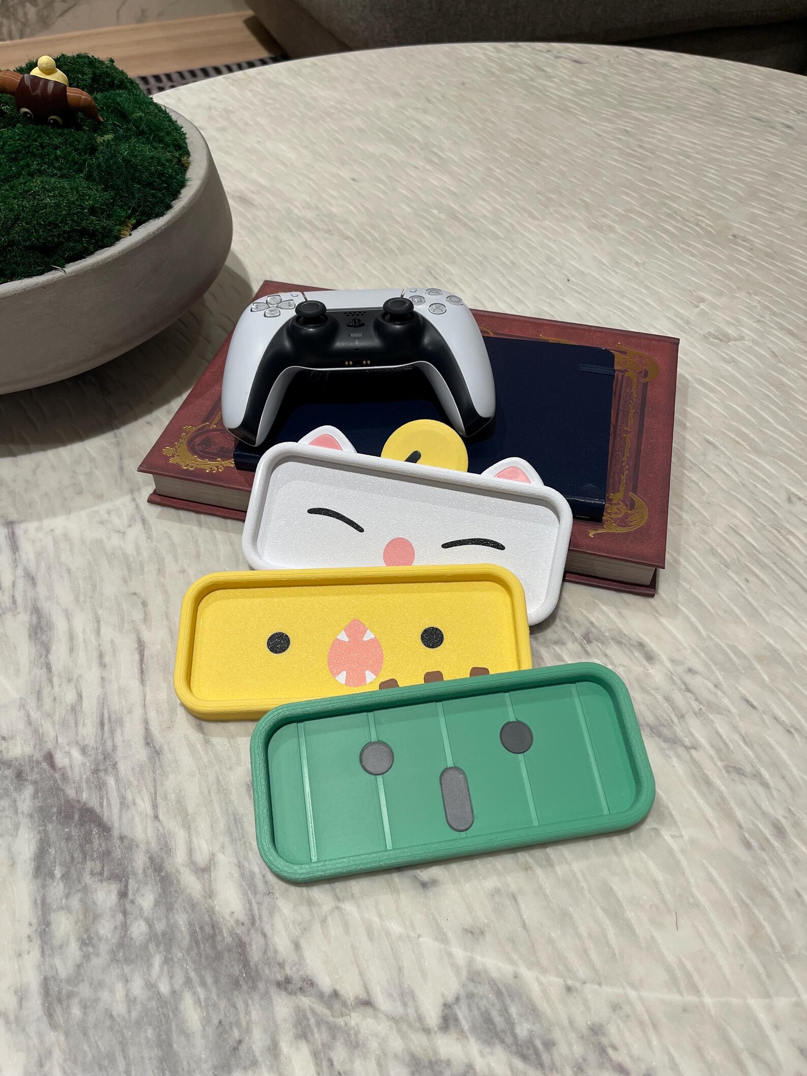 FFXIV Cactuar Eye Glasses Holder, FF14 3D Printed Glasses Accessory ...