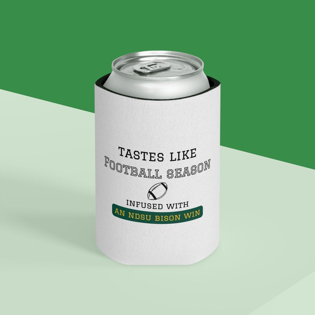 NDSU Bison Football Can Cooler: Game Day Tailgate Koozie - Etsy
