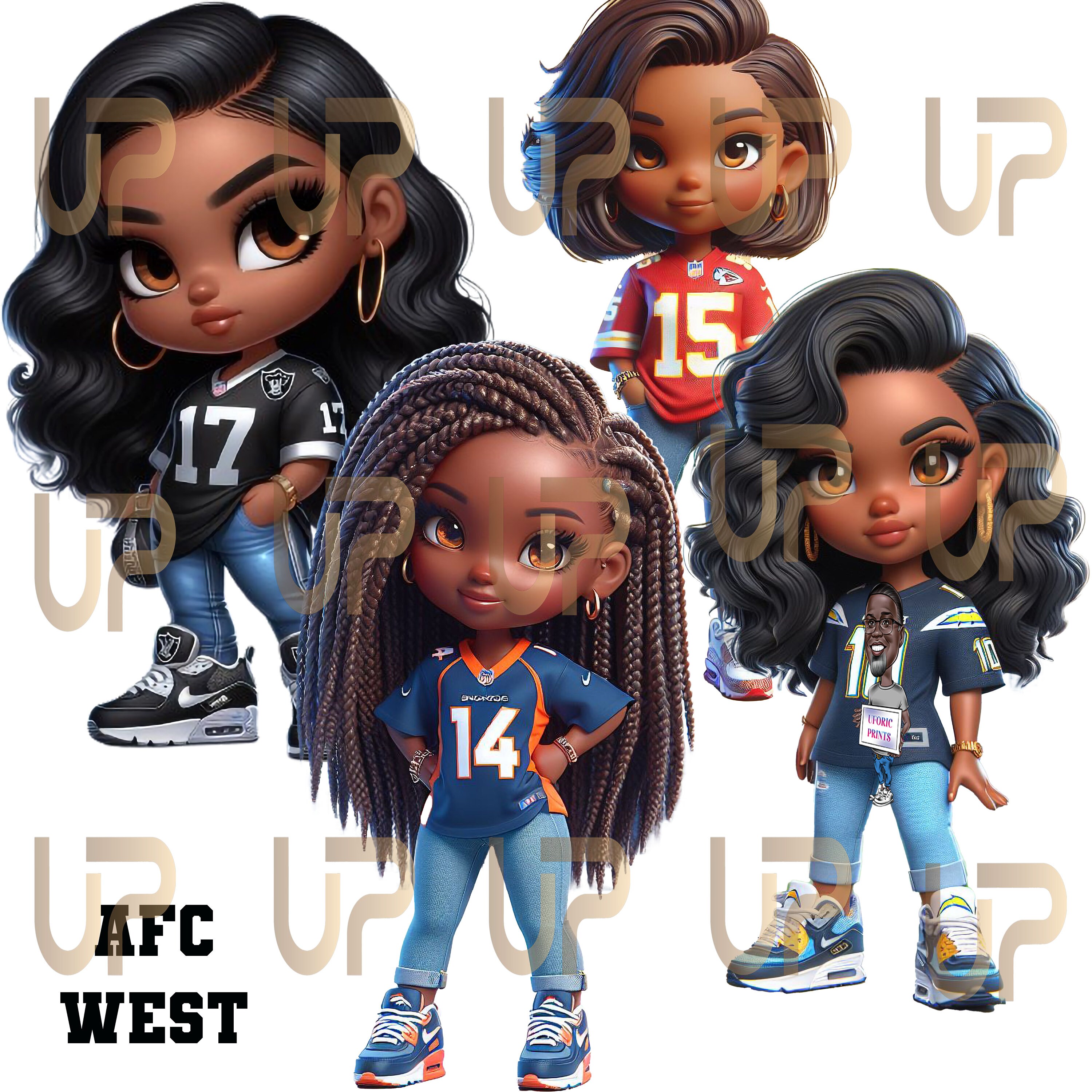 Chibi Football Collection Chibi Doll PNG Chibi Doll Art Chibi Doll ...