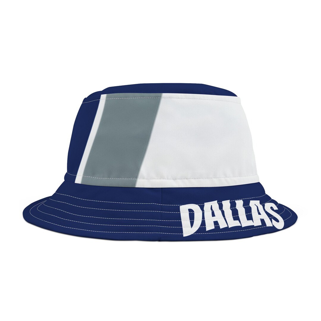 Dallas Football Themed Bucket Hat, Cowboys Football Themed Hat, Unisex ...
