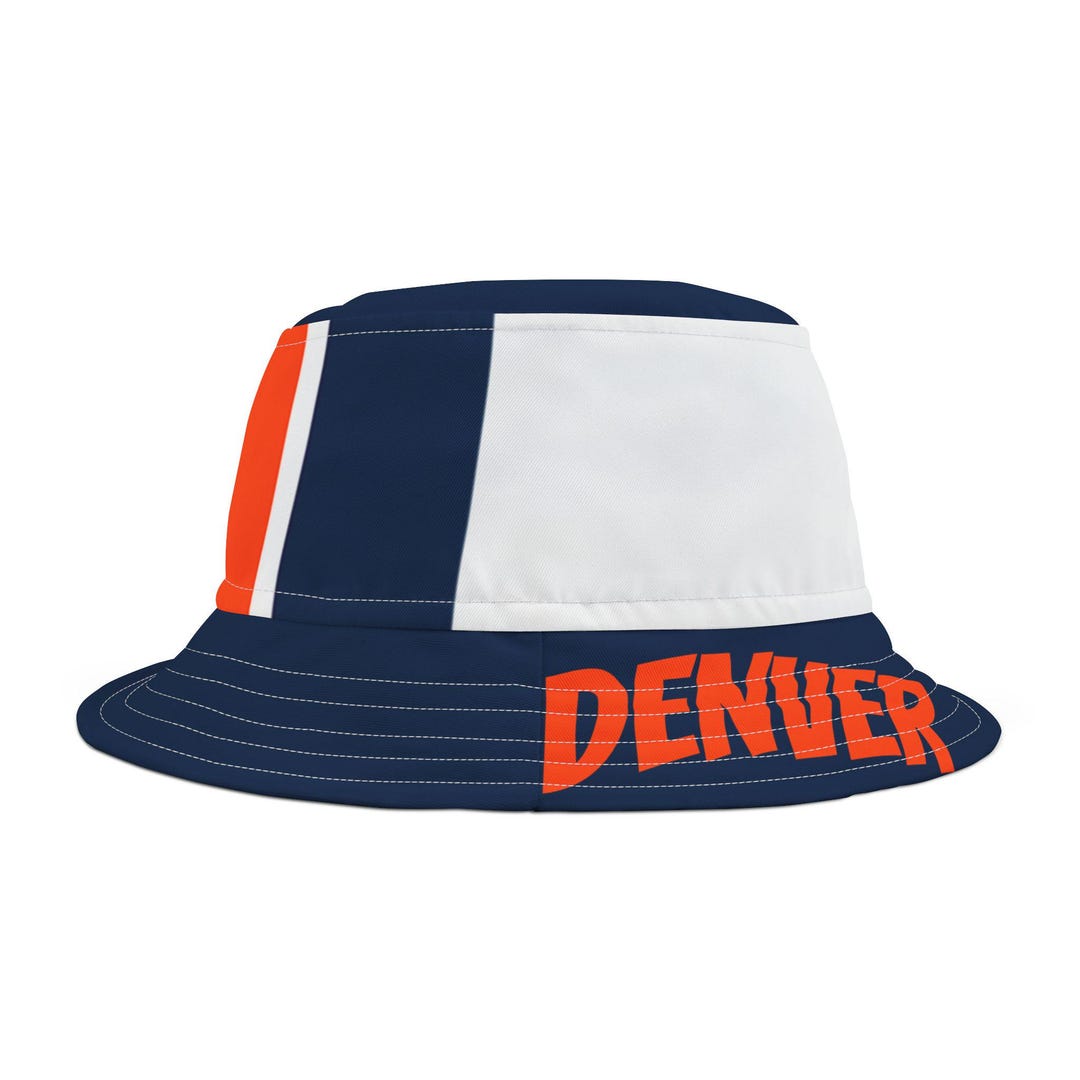 Denver Football Themed Bucket Hat, Broncos Hat, Unisex Bucket Hat ...