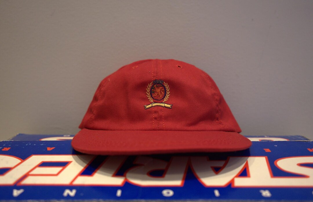 Tommy Hilfiger OSFA Hat / Vintage Hat Cap / Navy & Gold / 1990's ...