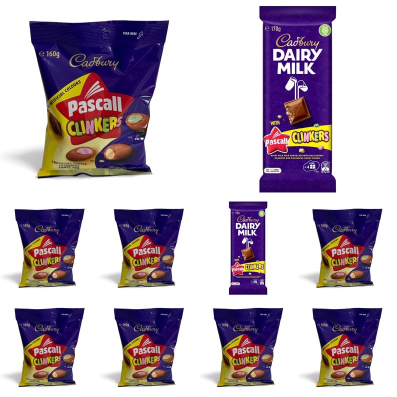 Cadbury Clinkers Australian Snack Gift Hamper Pack Aussie Chocolate ...
