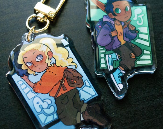 Percy Jackson Character Keychain Charms - Etsy