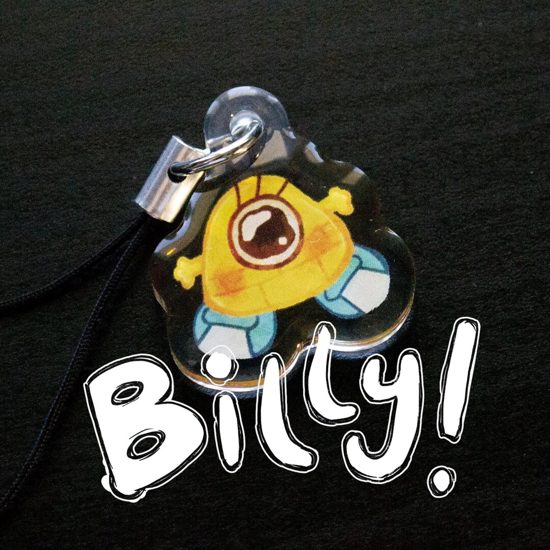 Bill Cipher Gravity Falls Inspired Phone Charm - Etsy