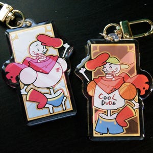 Undertale Character Keychain Charms - Etsy