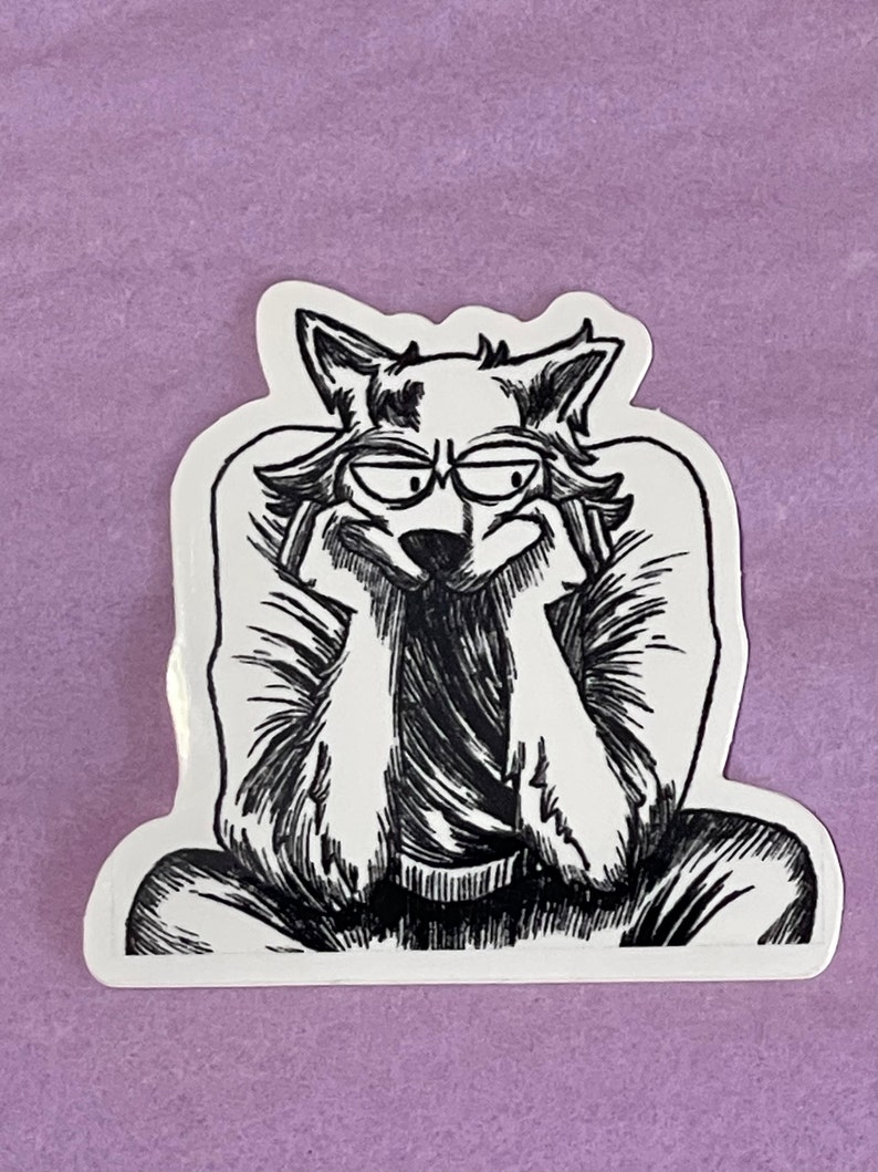 Legoshi, Beastars. Vinyl Sticker. - Etsy