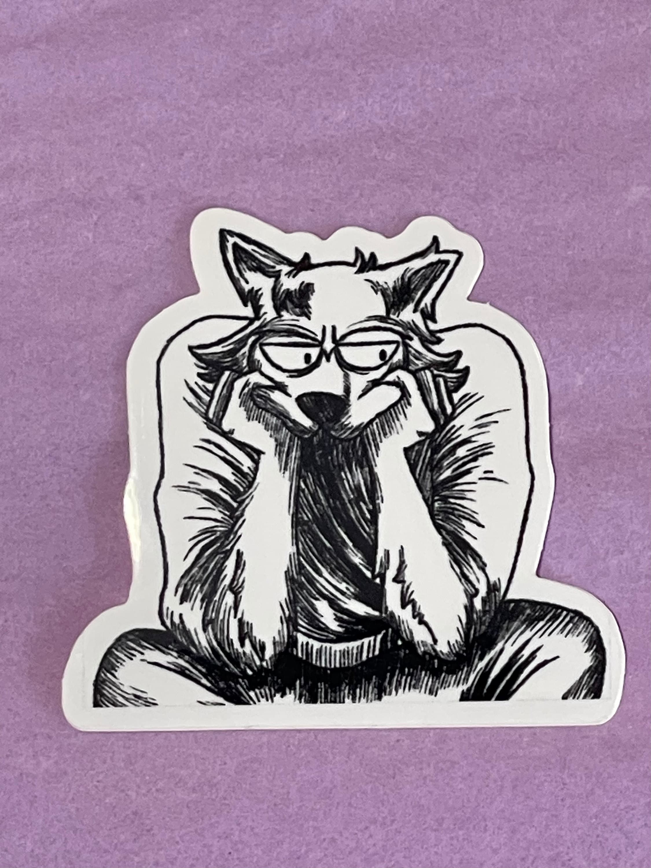 Legoshi, Beastars. Vinyl Sticker. - Etsy