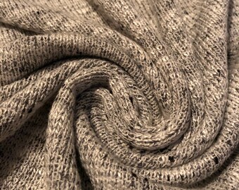 Sweater knit fabric | Etsy