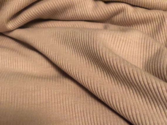 Stretch Ribbed Knit Fabric 1 Yard - Etsy