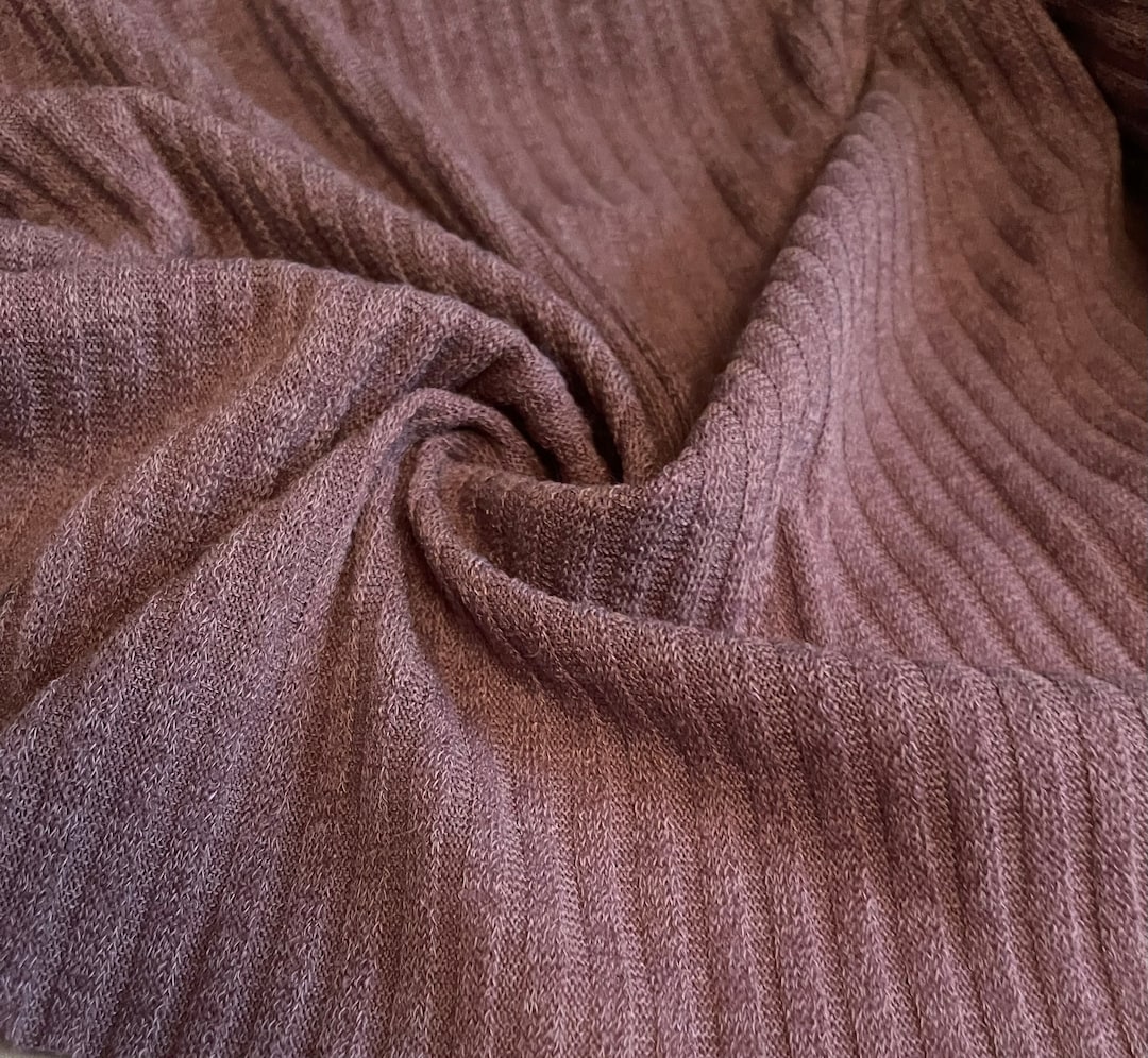 Sweater Knit Fabric Ribbed Design 1 Yard - Etsy