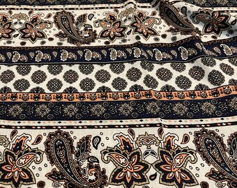 Rayon Print Fabric | Etsy