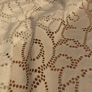 Laser Cut Design Lace Fabric 1 Yard - Etsy