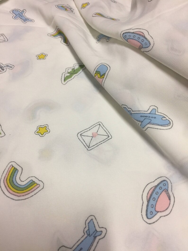 Wool Dobby Print Fabric 2 Yards | Etsy