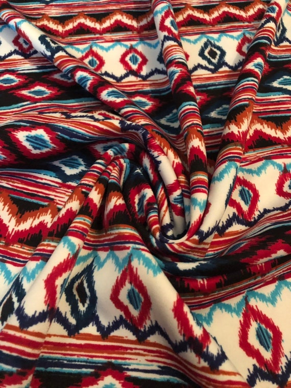 Tribal knit fabric store