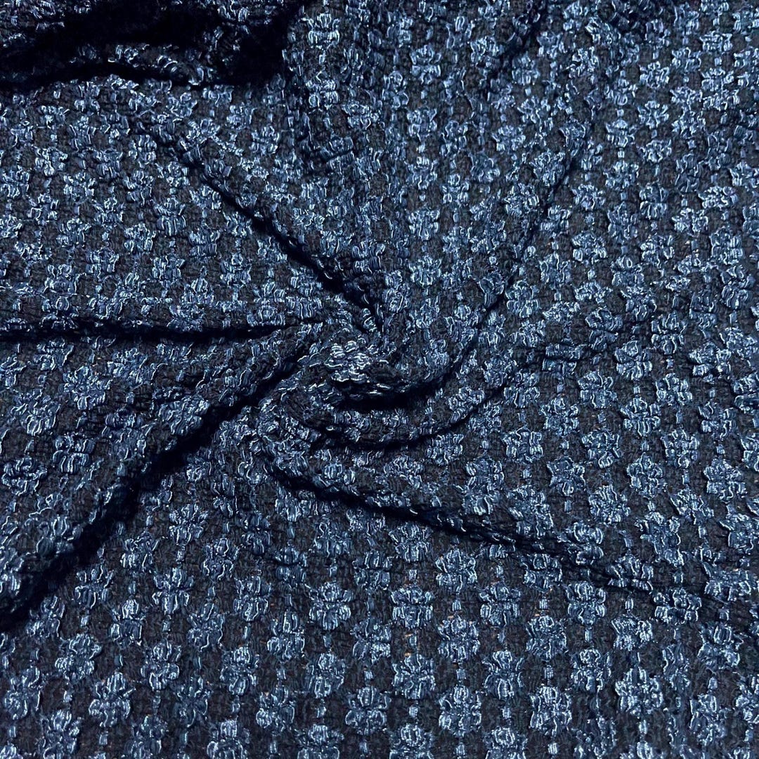 Jacquard Lace Fabric Tiny Floral Design 1 Yard - Etsy