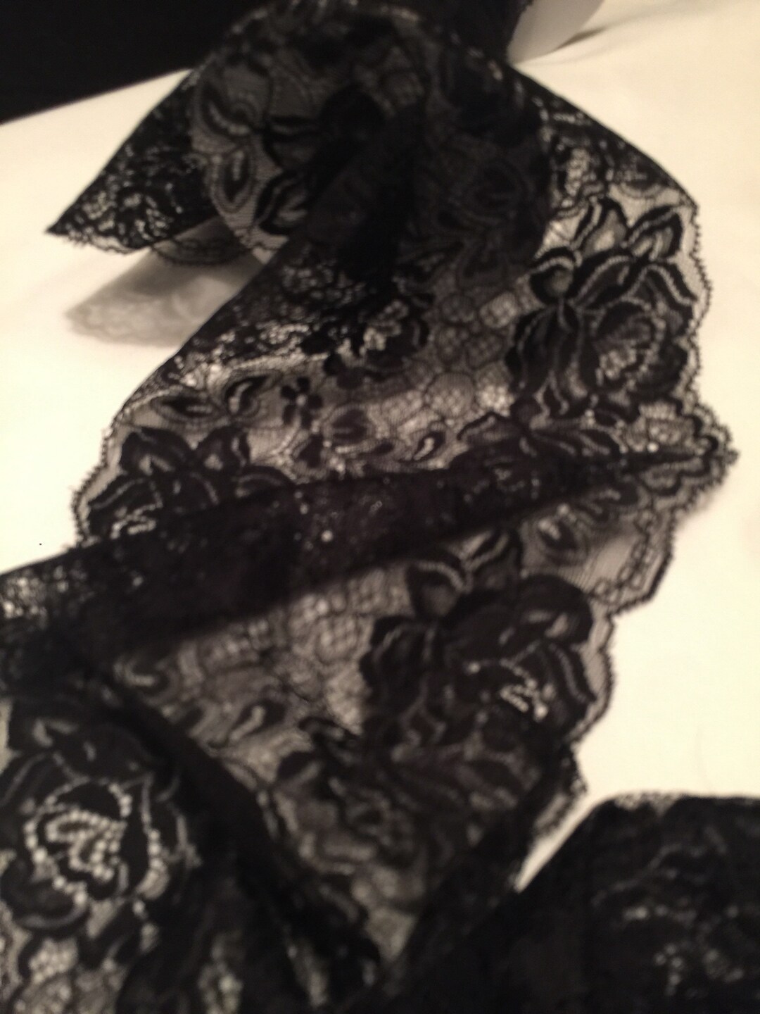 Floral Design Lace Trim 6 Yards - Etsy