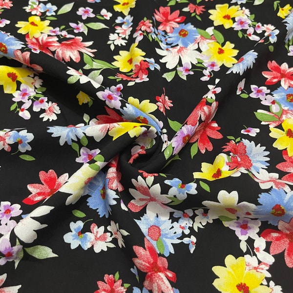 Rayon Challis - Etsy