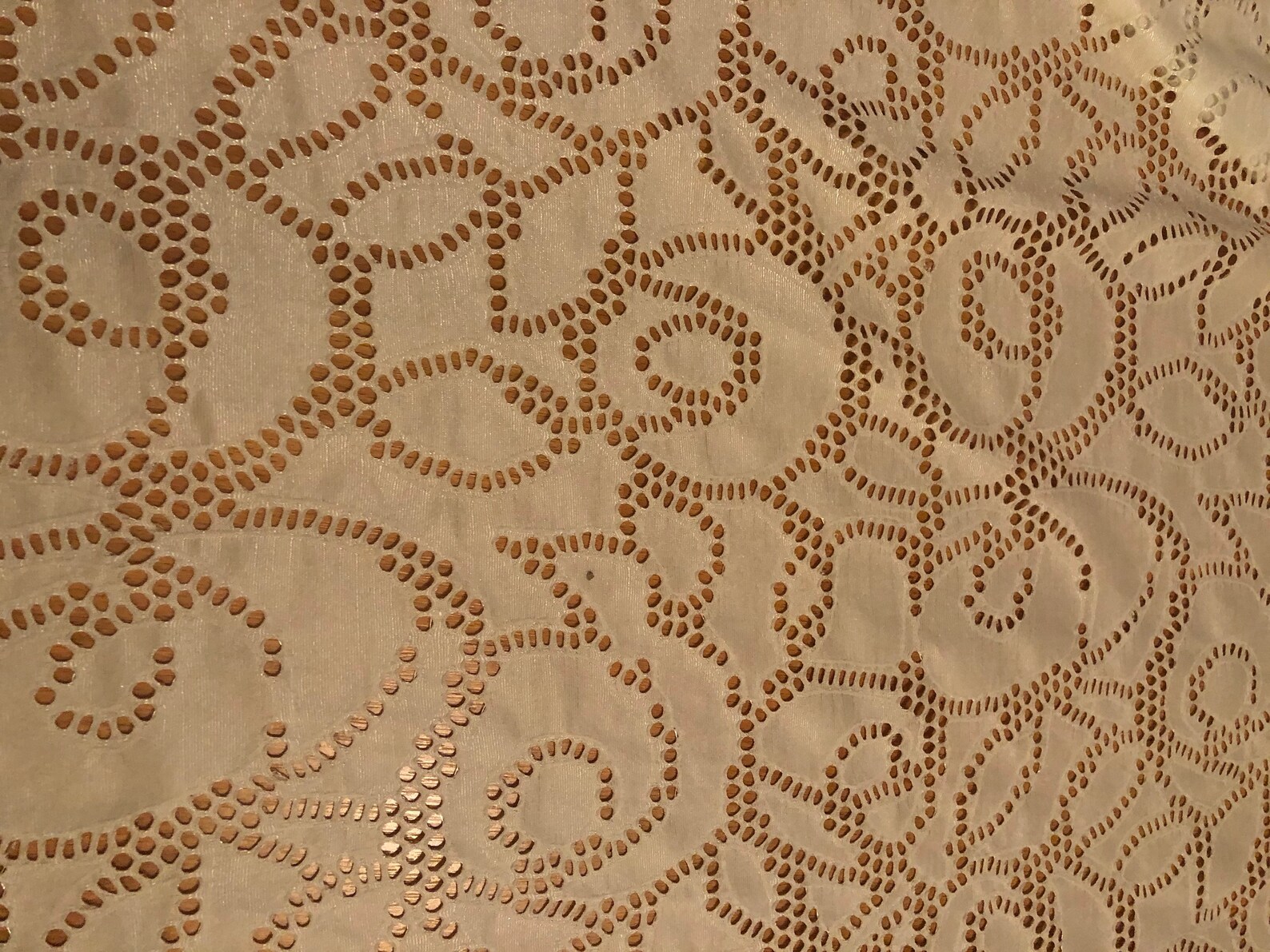 Laser Cut Design Lace Fabric 1 Yard - Etsy